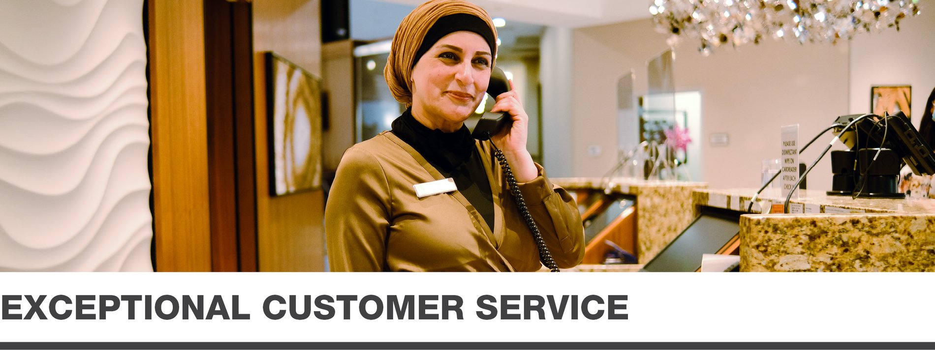 What guests need in a hotel room?