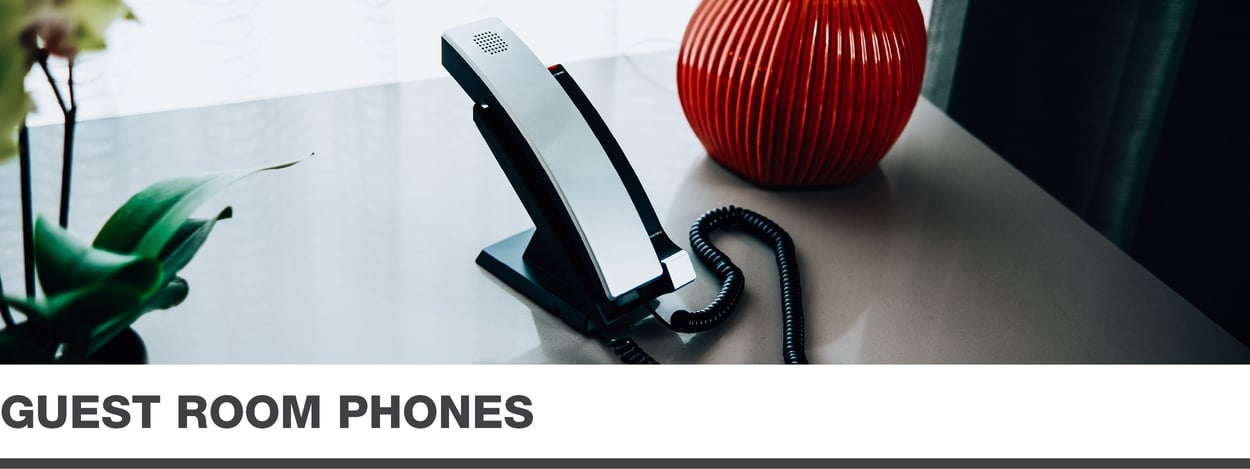 What guests need in a hotel room?